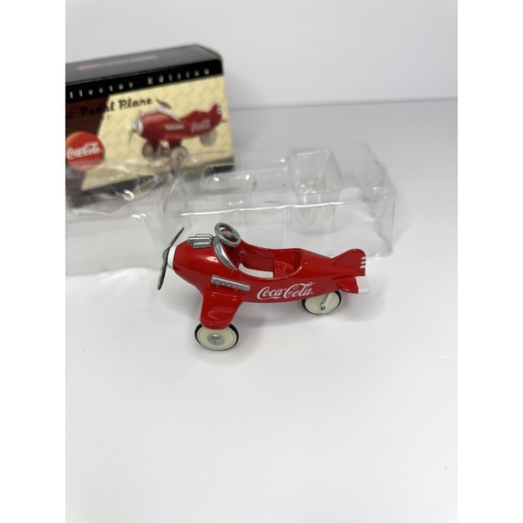 Coca Cola | Toys | Coke Pedal Plane Collector Edition Cocacola 18 Scale ...